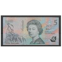 Australia 1993 $5 Banknote Fraser/Evans R216 Dark Green S/N UNC #3-97