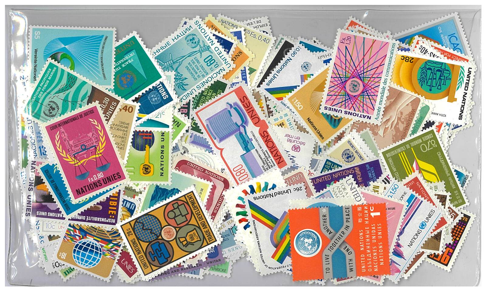 United Nations 300 Different Stamps All Mint United Nations 300 Different Stamps All Mint